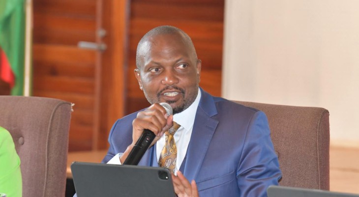 Public service CS Moses Kuria raise alarm over gas filling plant ...