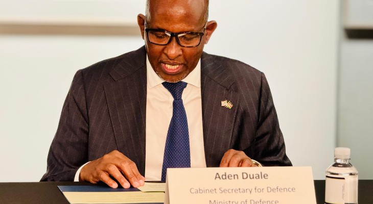 CS Aden Duale says Kenya will prosecute British army officers engaging in criminal acts within ...